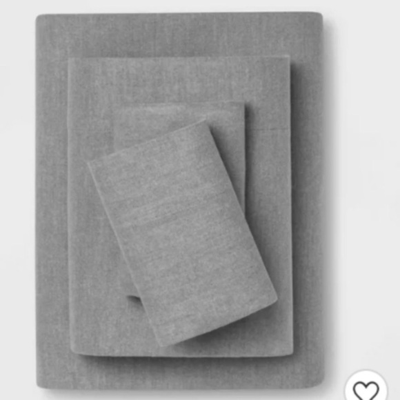 Threshold | Bedding | Threshold Greyflannel Sheetset King Four Pieces ...